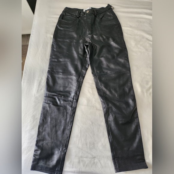 Hugo Buscati | Pants & Jumpsuits | Hugo Buscatti Lesather Pants | Poshmark